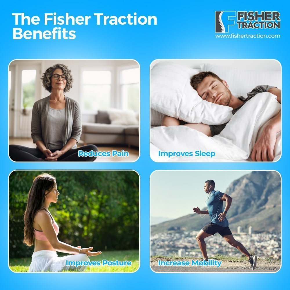 Fisher Traction® Spine Traction Device - Instant Relief for Pinched ...